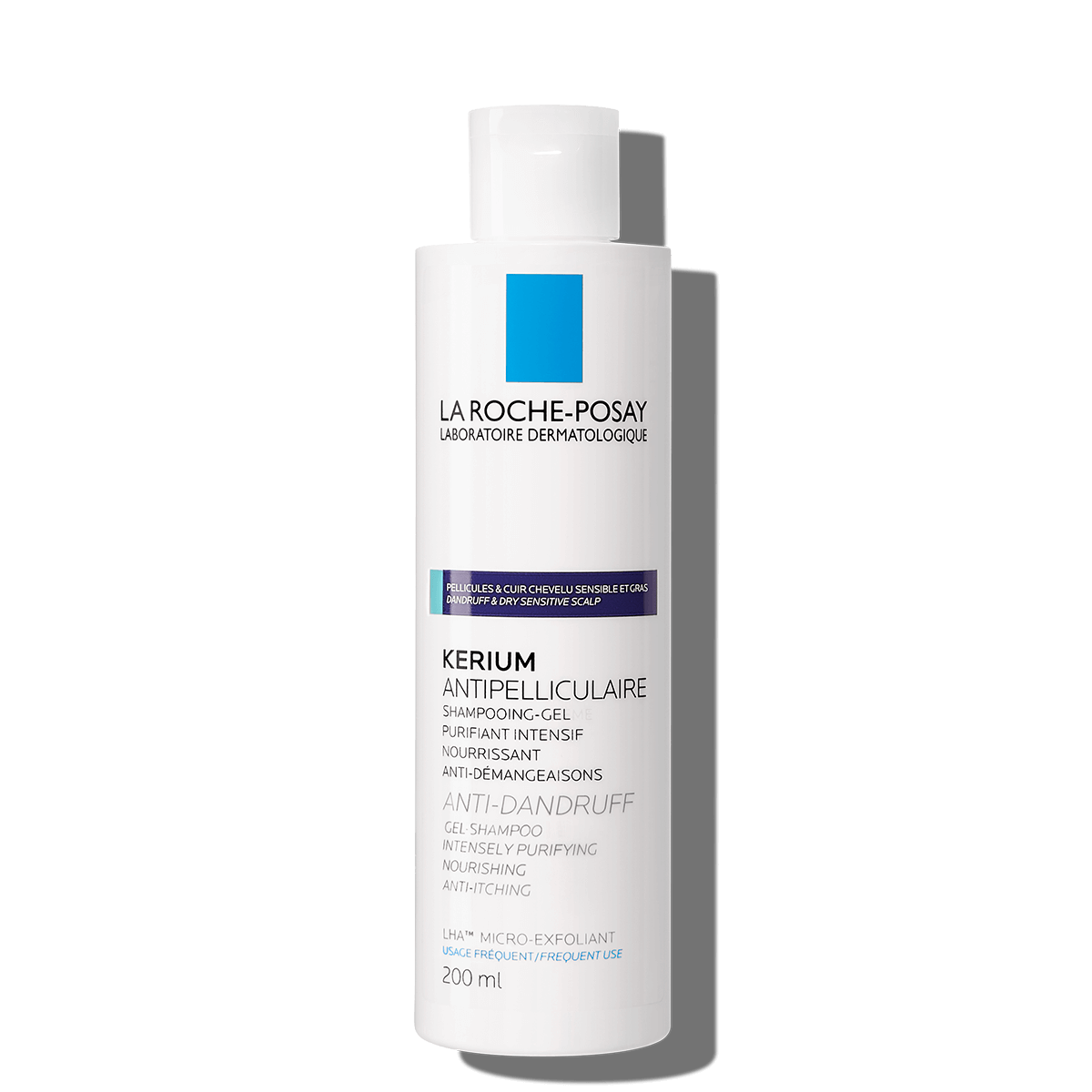 La Roche-Posay Kerium – szampon-żel przeciwłupieżowy dla włosów ...